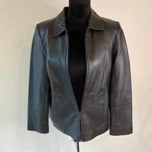 Style & Co. | Jackets & Coats | Style Co Leather Jacket | Poshmark